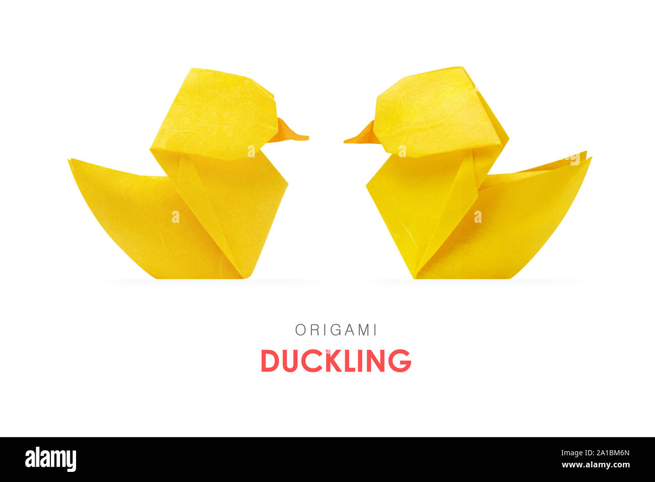 Yellow origami bird hi-res stock photography and images - Alamy