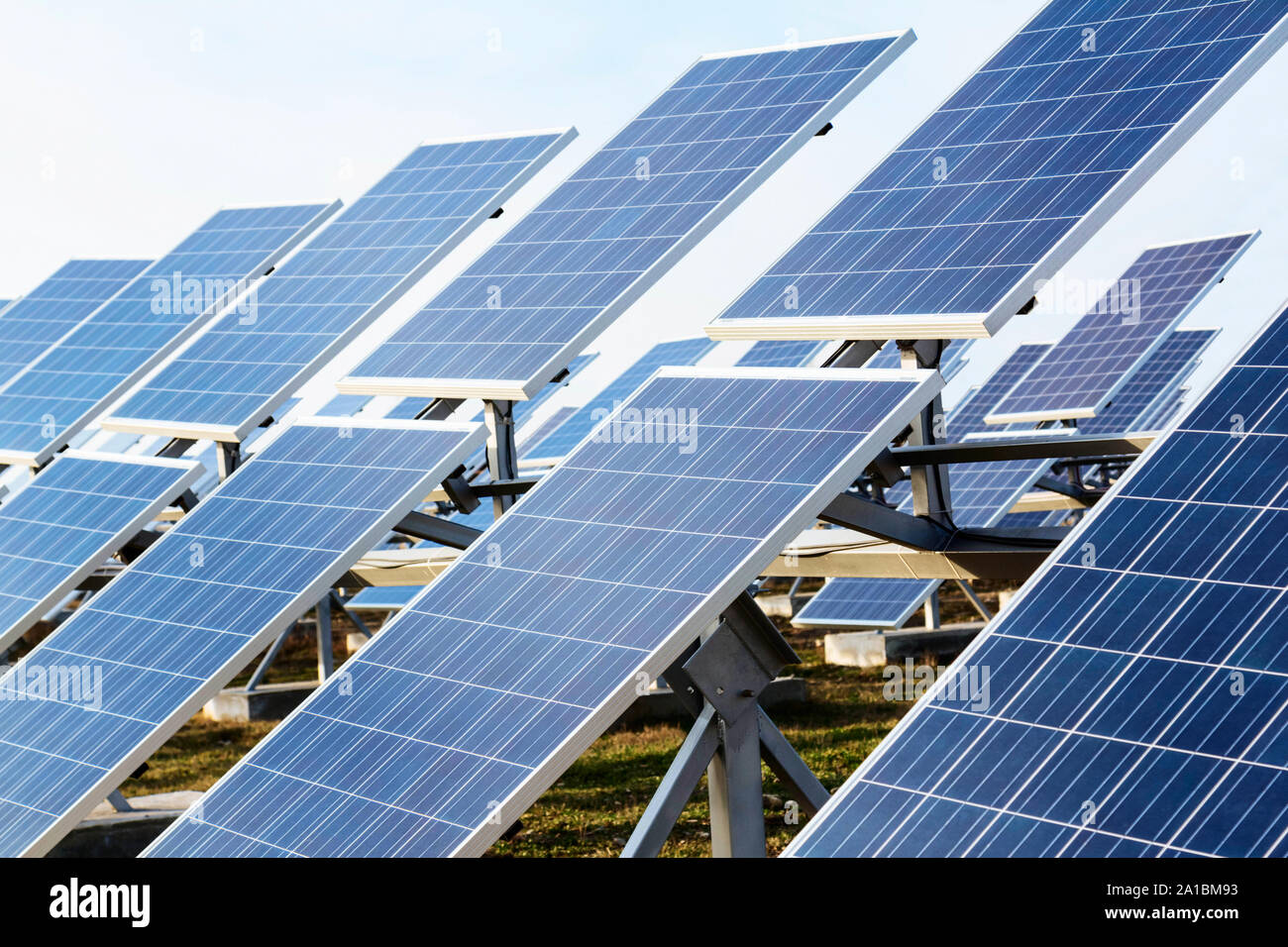 Solar panels field Stock Photo - Alamy Solar panels field Stock Photo - Alamy
