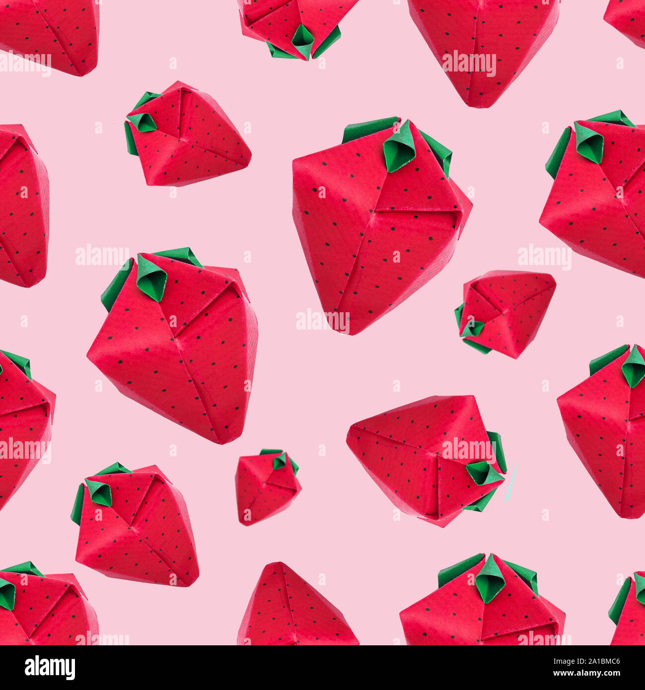 Cartoon strawberry pattern hi-res stock photography and images - Alamy