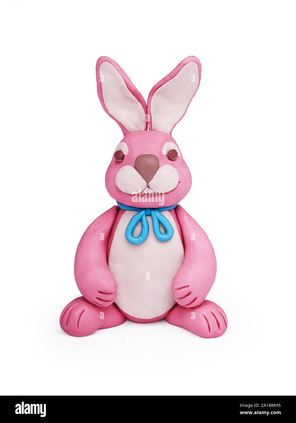 Easter pink rabbit animal cartoon hi-res stock photography and images ...