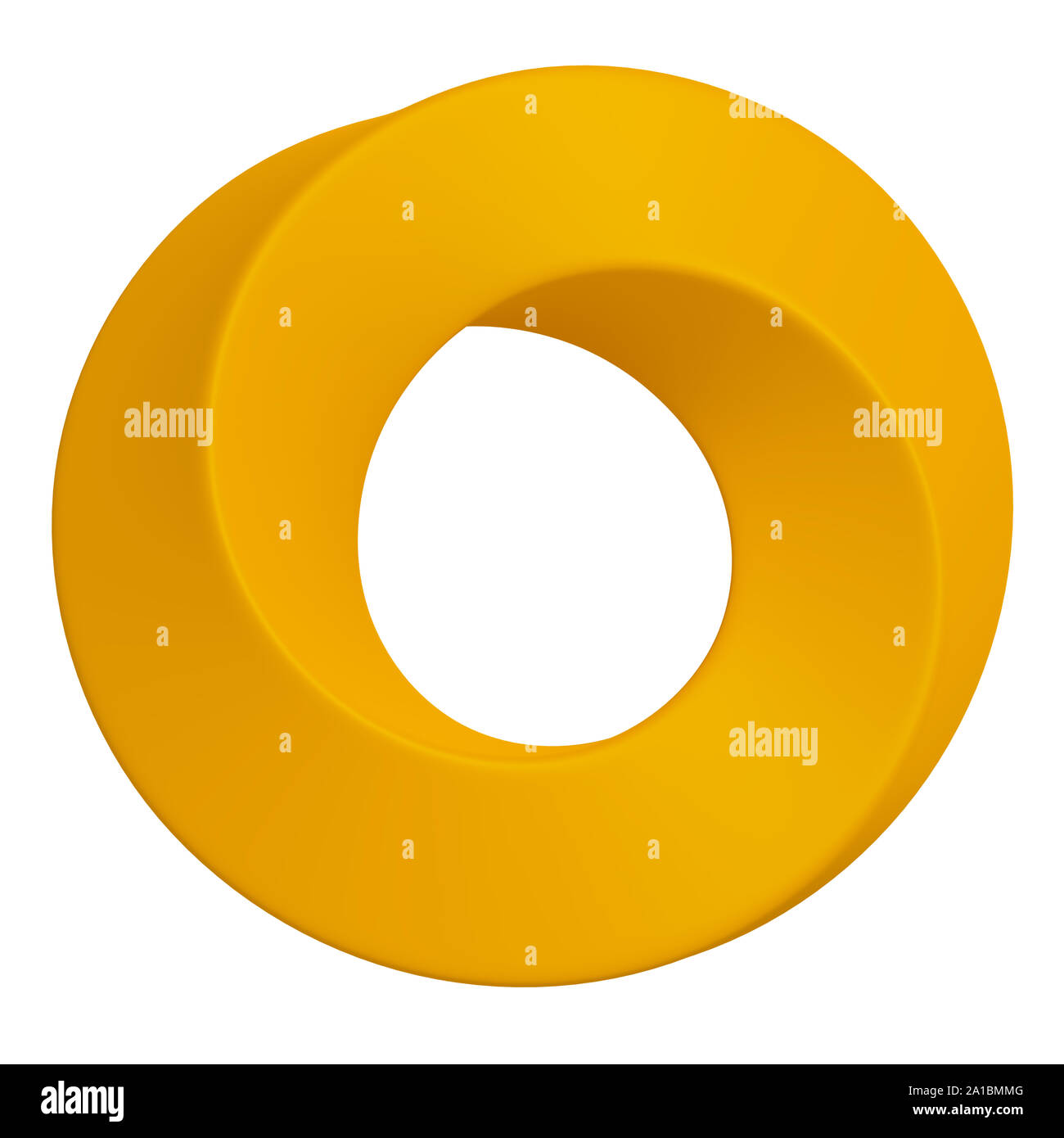 3D rendering of a Moebius ring Stock Photo - Alamy