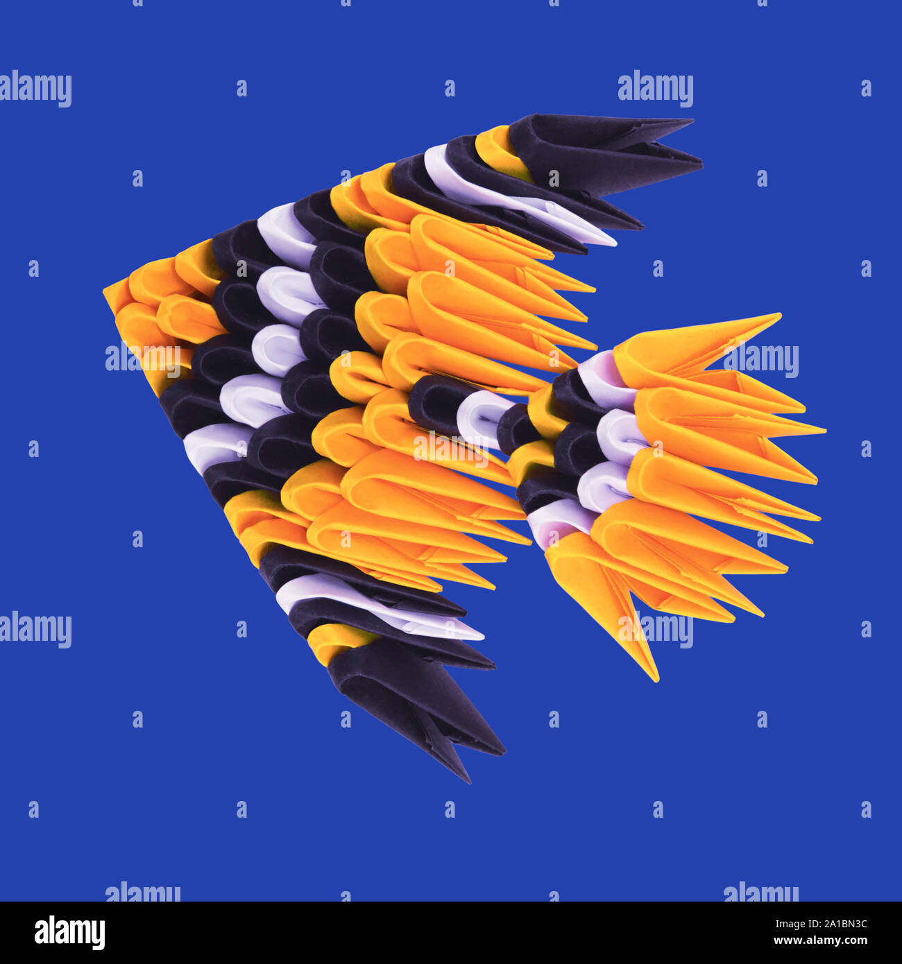 Origami tropical fish Stock Photo - Alamy
