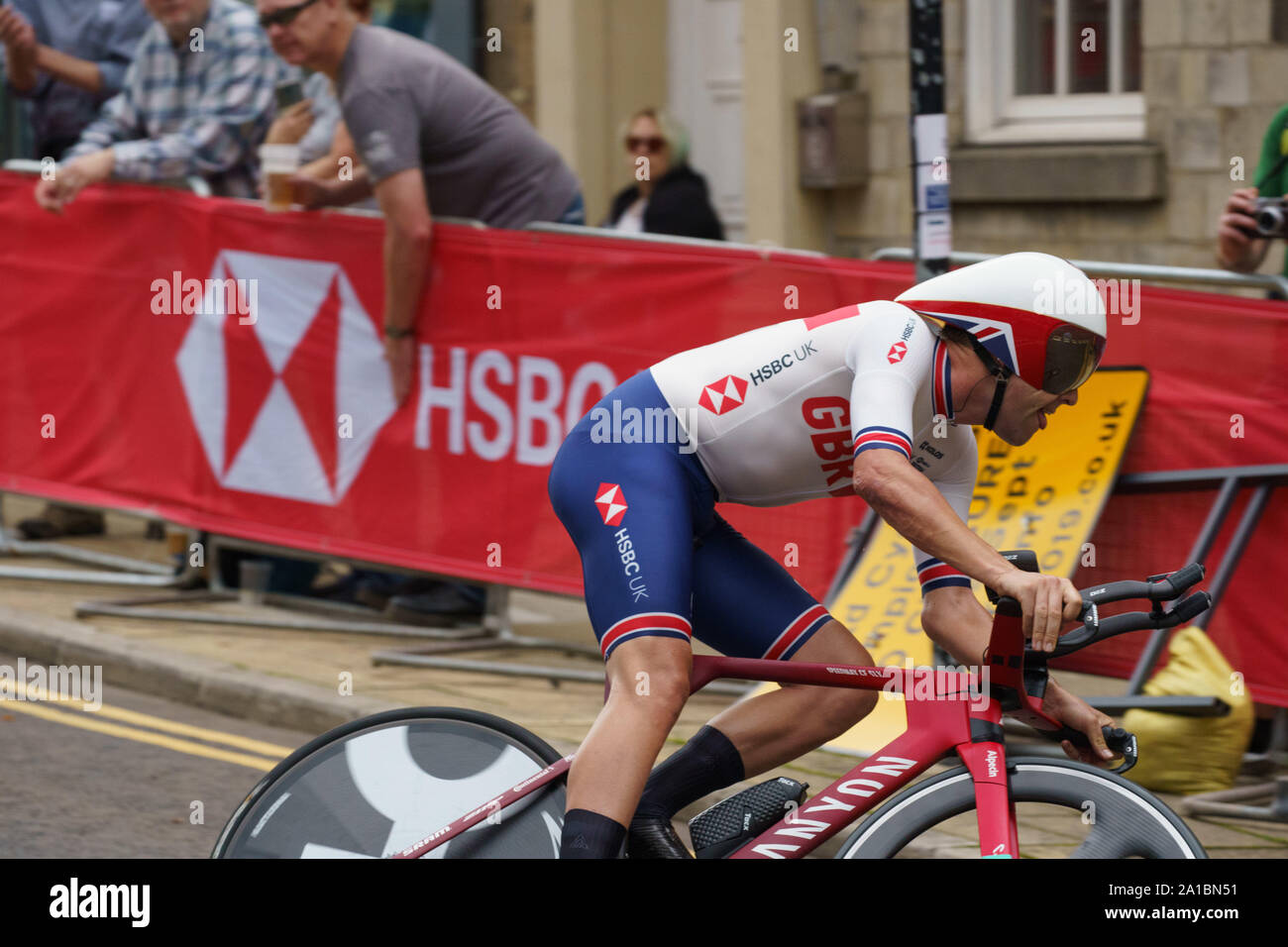Alex Dowsett British cyclist competing in UCI 2019 Road World ...