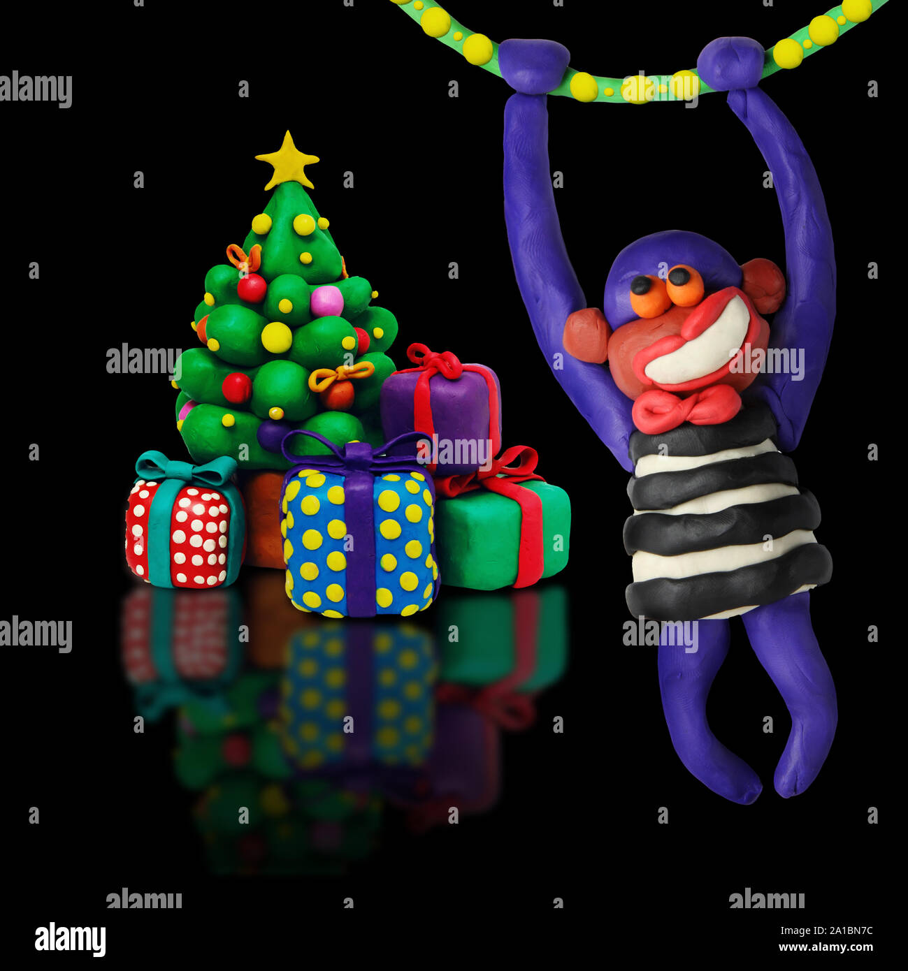 Year of the fire monkey hi-res stock photography and images - Alamy