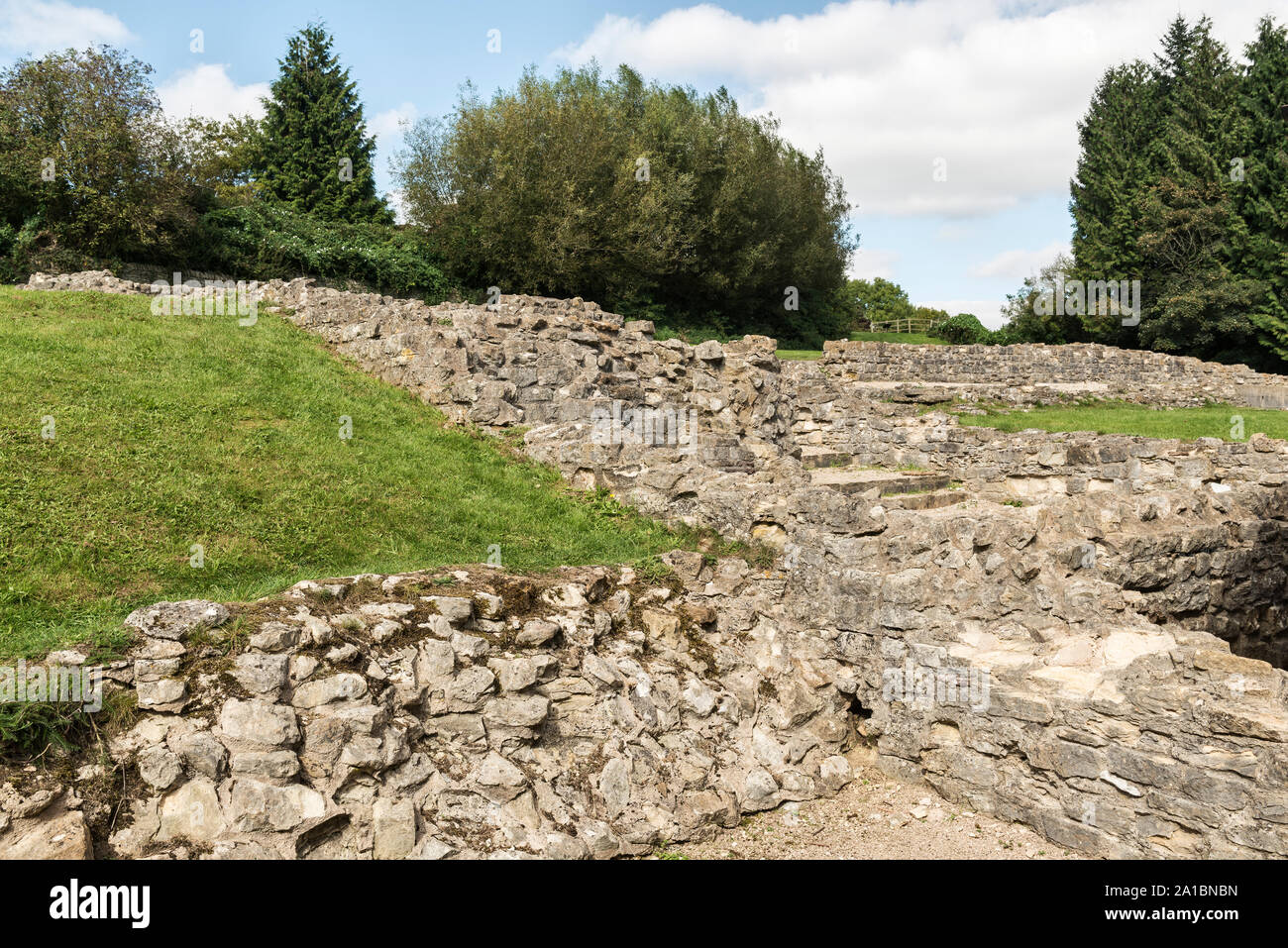 Roman villa britain hi-res stock photography and images - Alamy