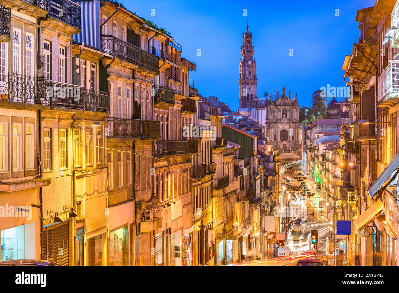 Porto street view porto portugal hi-res stock photography and images ...
