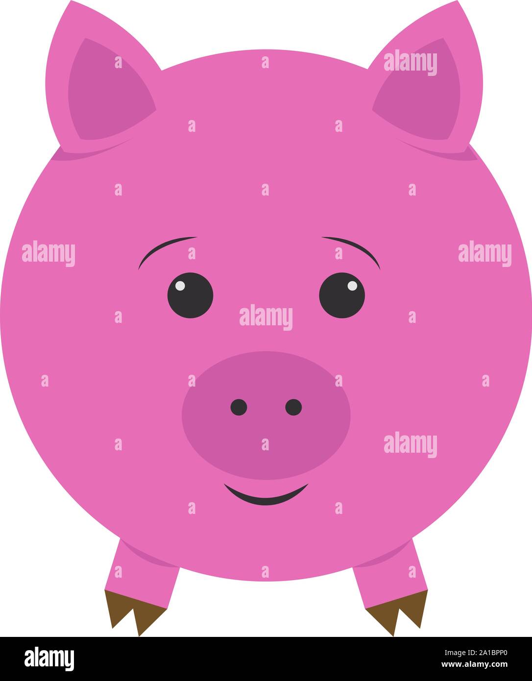 Saving symbol pig on Stock Vector Images - Alamy