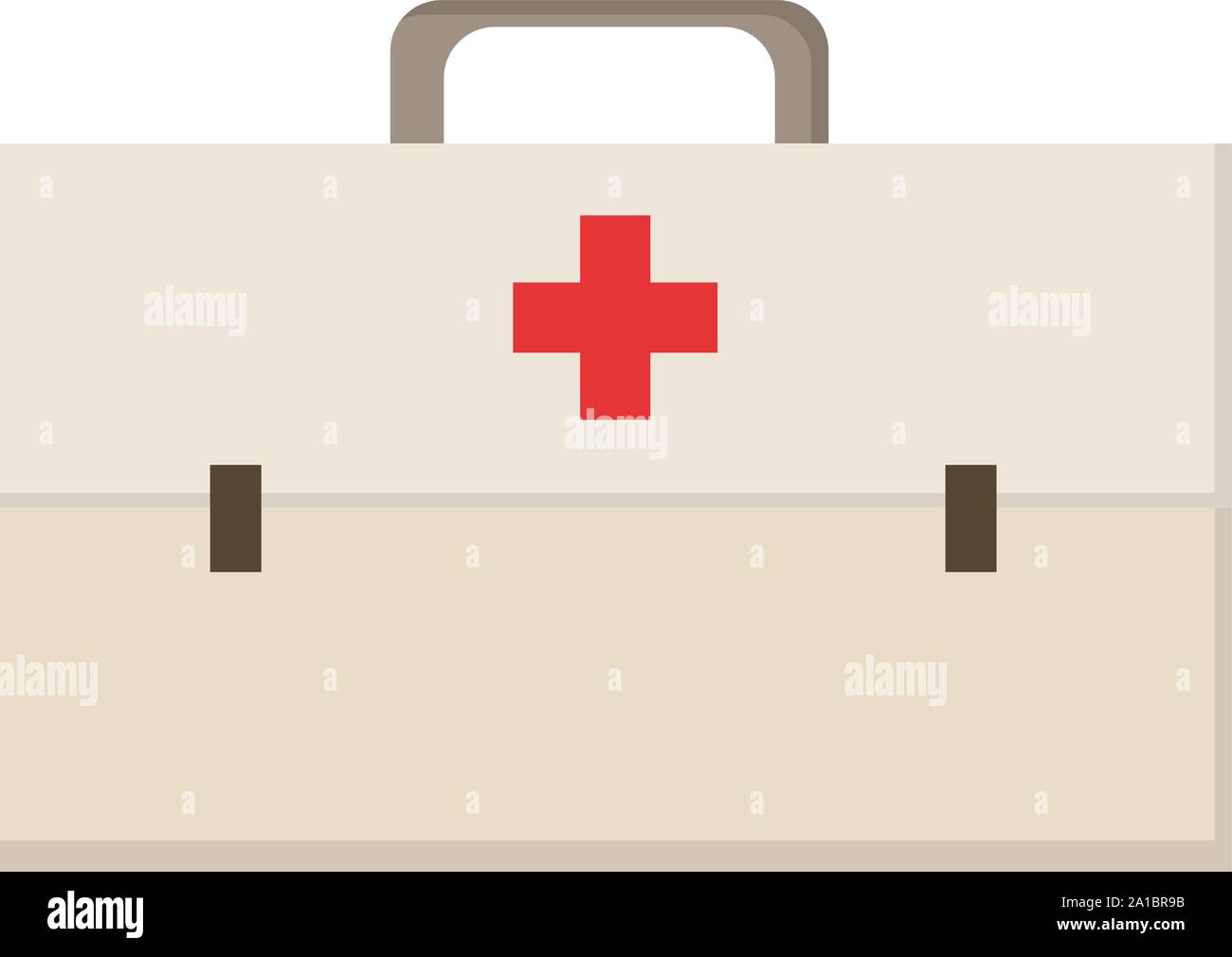 First aid, illustration, vector on white background Stock Vector Image ...