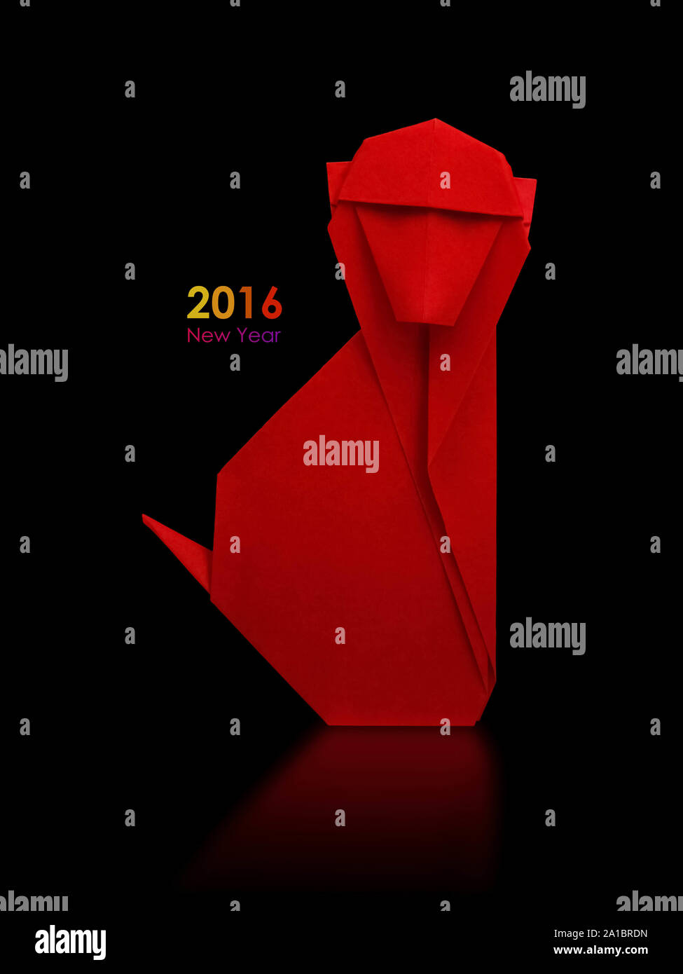 New year monkey Stock Photo - Alamy