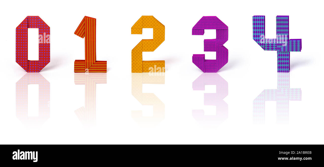 Abstract numbers Cut Out Stock Images & Pictures - Alamy
