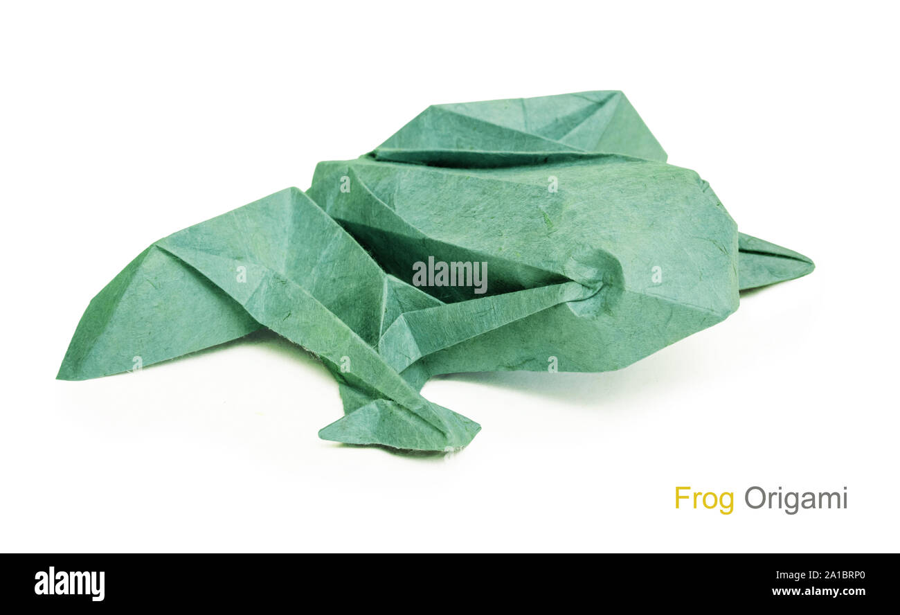Origami Frog Paper Size at Patrick Oala-rarua blog