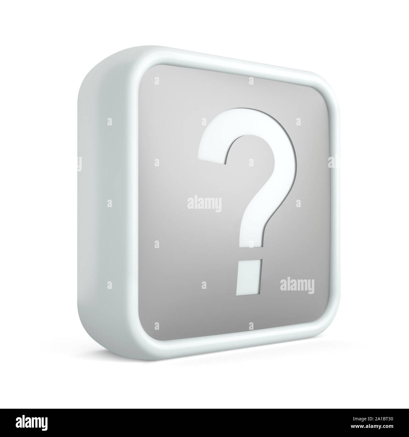 Help 3d icon Stock Photo - Alamy