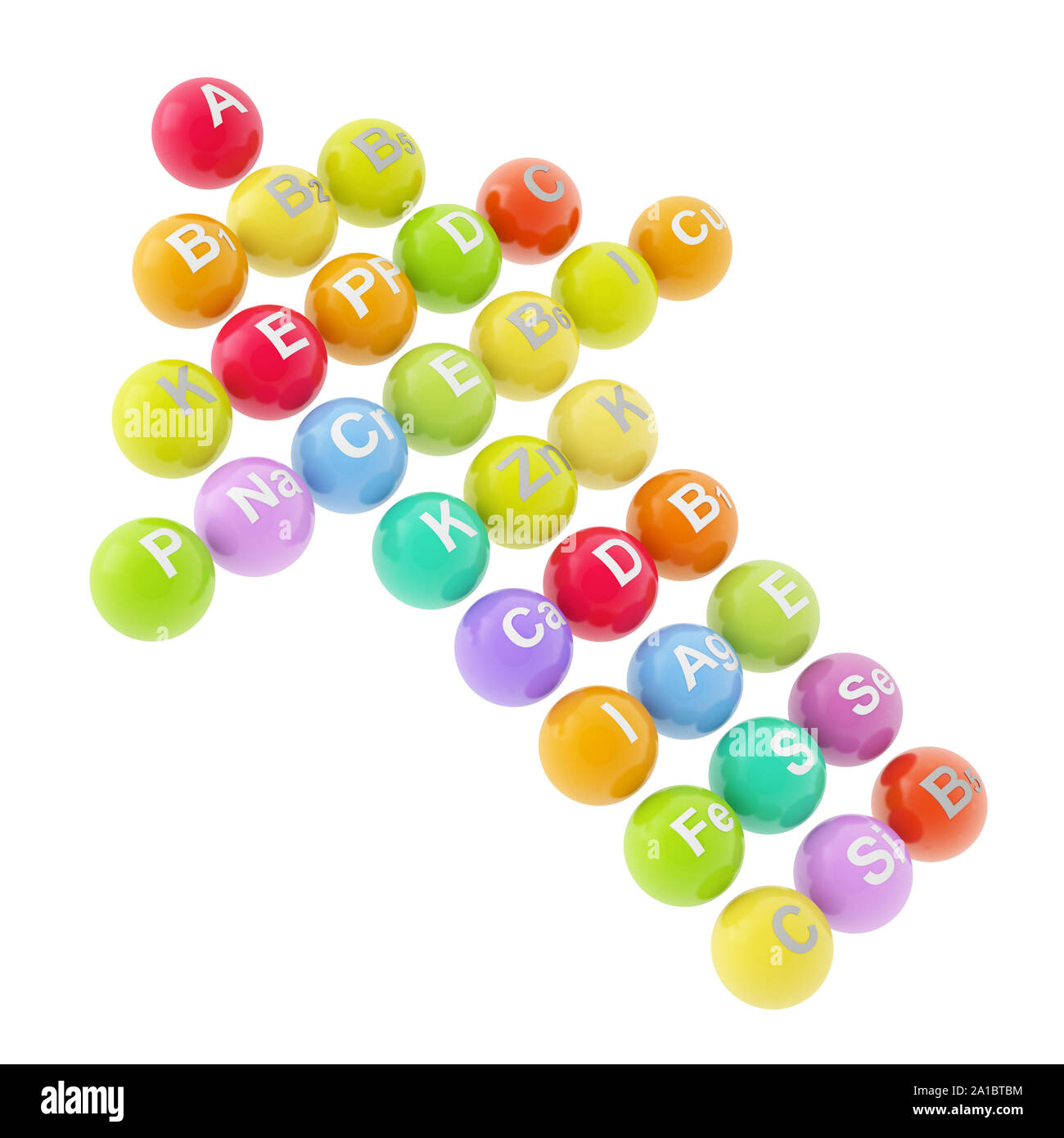 Health growth arrow Stock Photo - Alamy