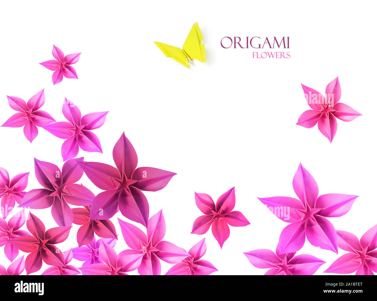 Isolated origami hi-res stock photography and images - Alamy