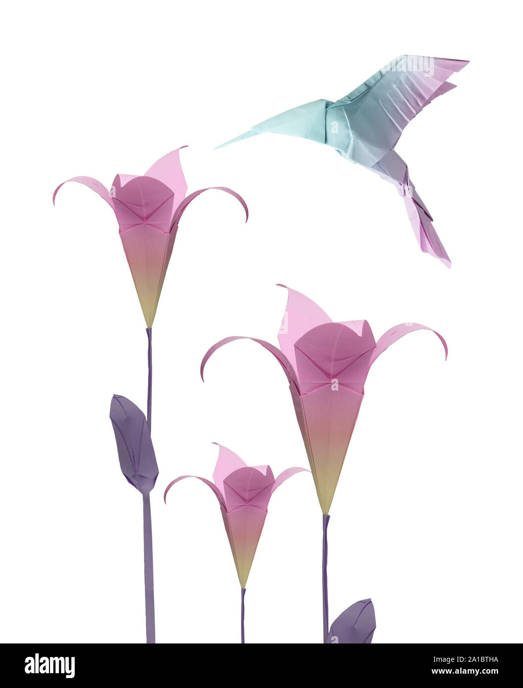 Origami flying bird hi-res stock photography and images - Alamy