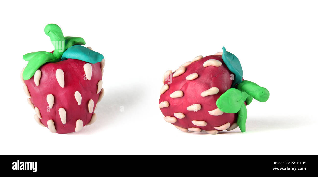 Plasticine fruit hi-res stock photography and images - Alamy
