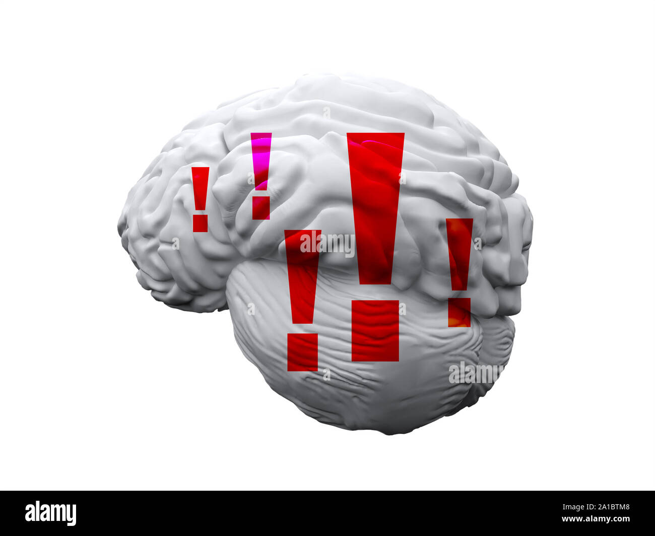 Exclamation mark 3d hi-res stock photography and images - Alamy