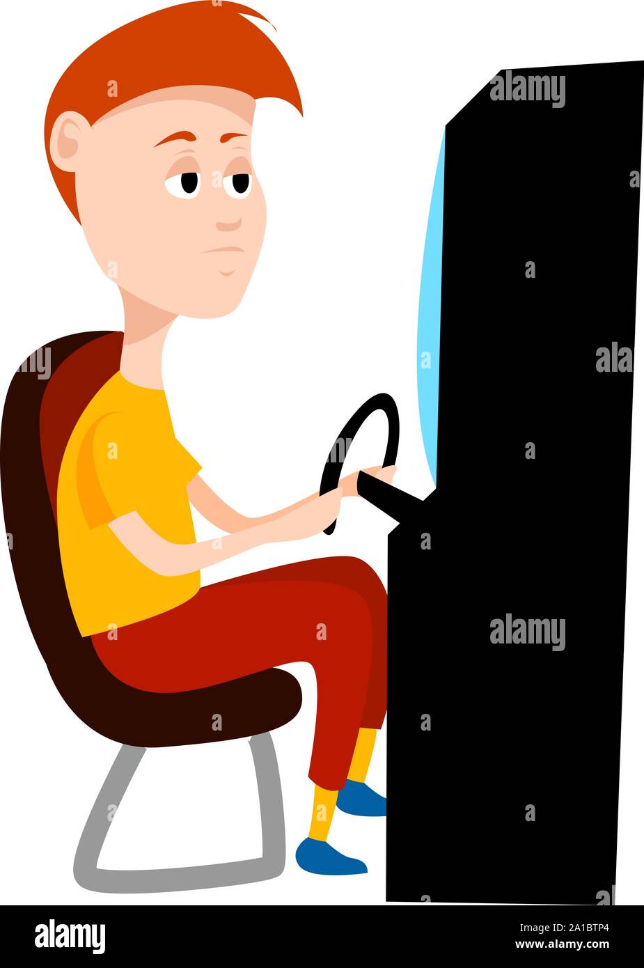 Slot machine jackpot on white Stock Vector Images - Alamy