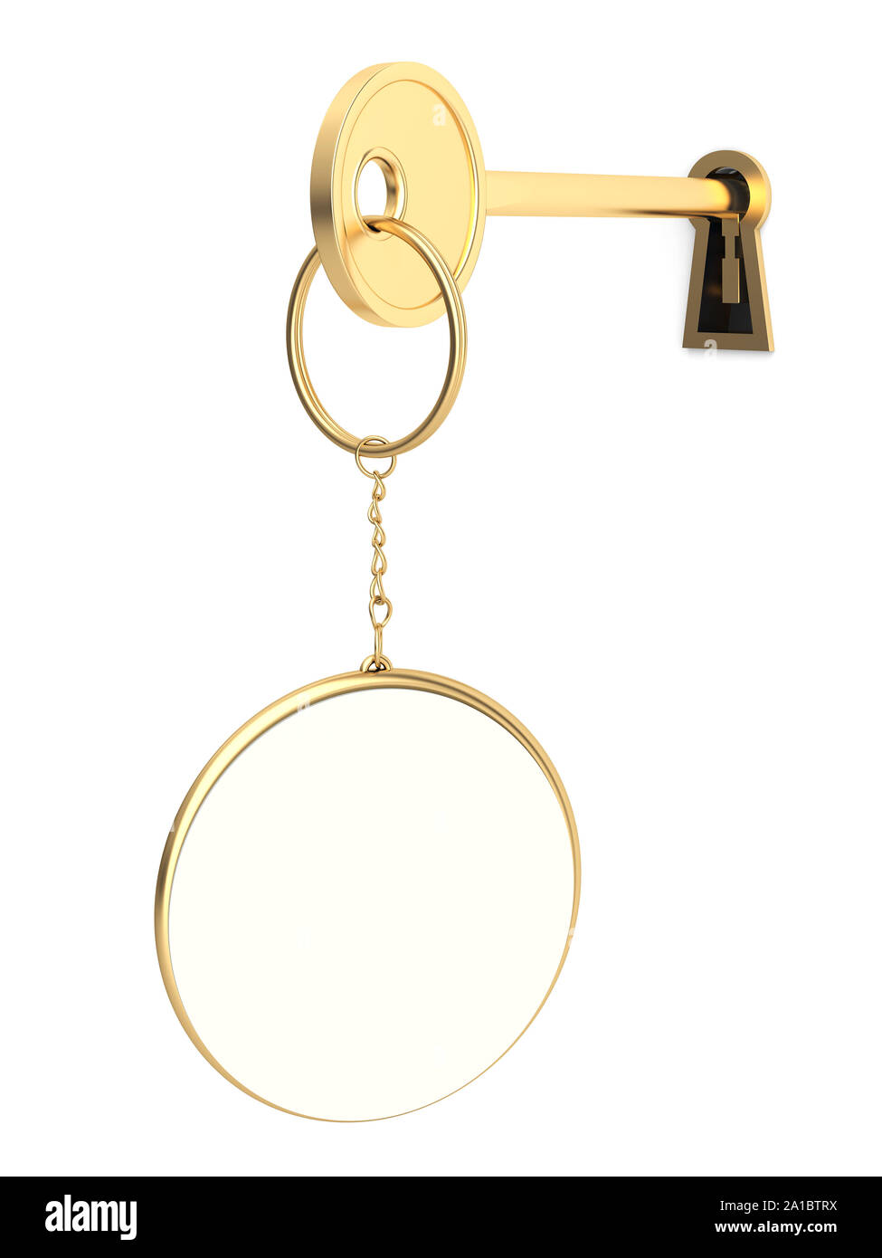 3d gold door hi-res stock photography and images - Alamy