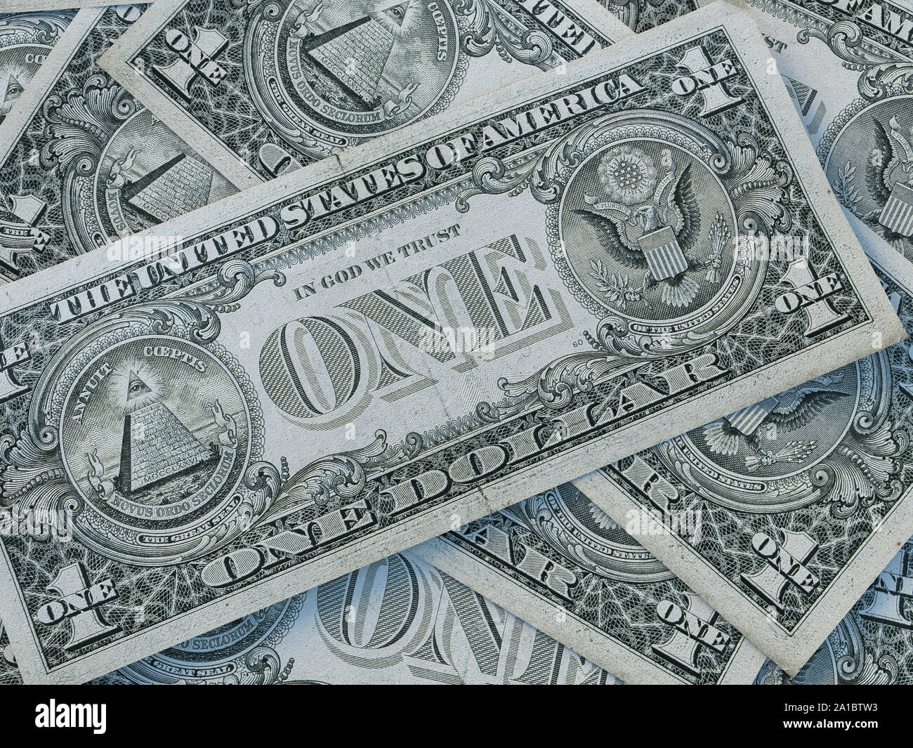 American currency background. Dollars of United States of America. US ...