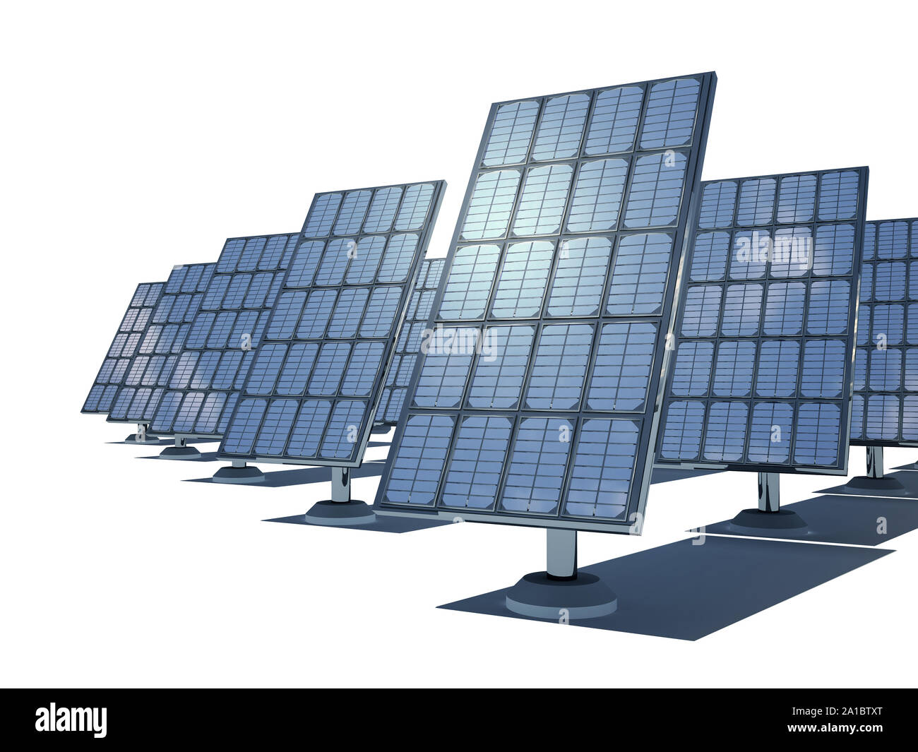 3d solar cells Stock Photo - Alamy