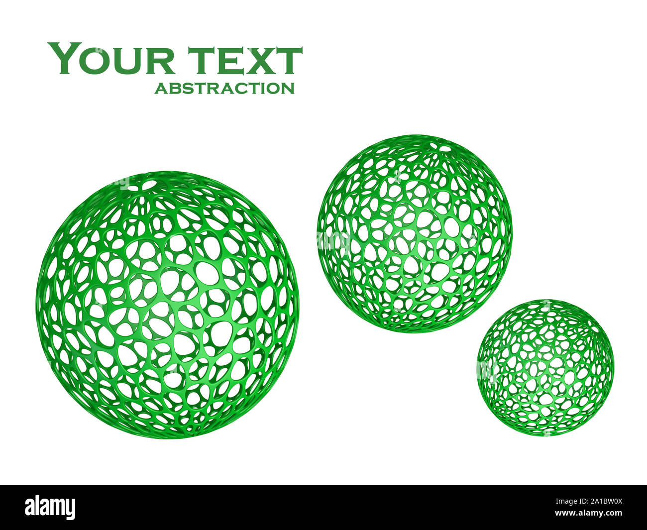 3d abstract sphere Stock Photo - Alamy