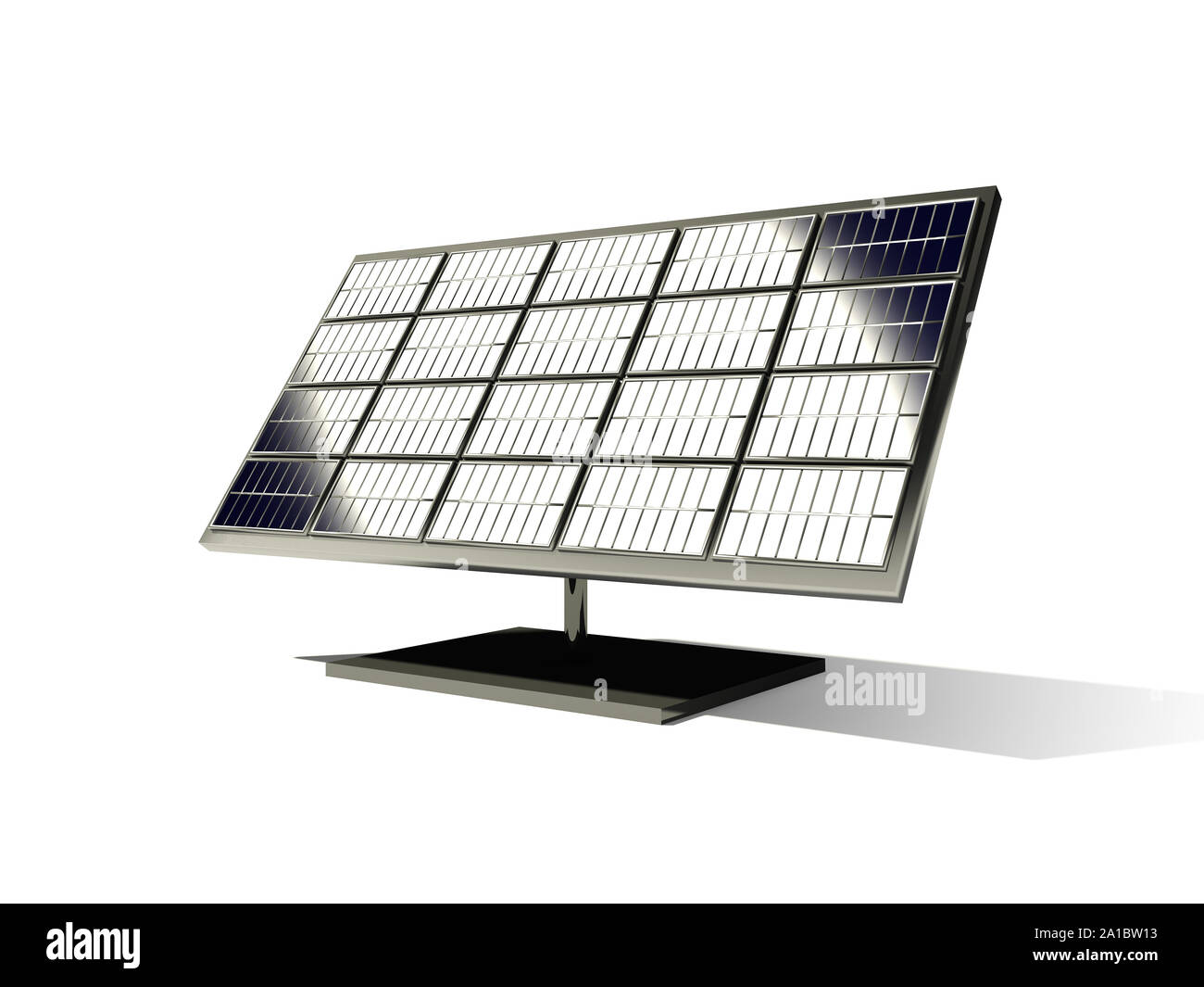 3d solar cell Stock Photo - Alamy