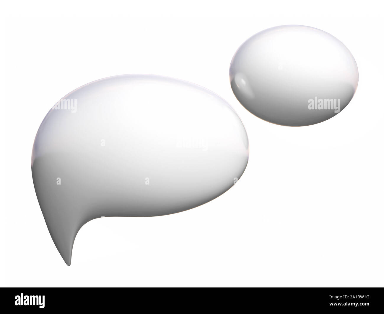 Illustration comic speech bubble Cut Out Stock Images & Pictures - Alamy