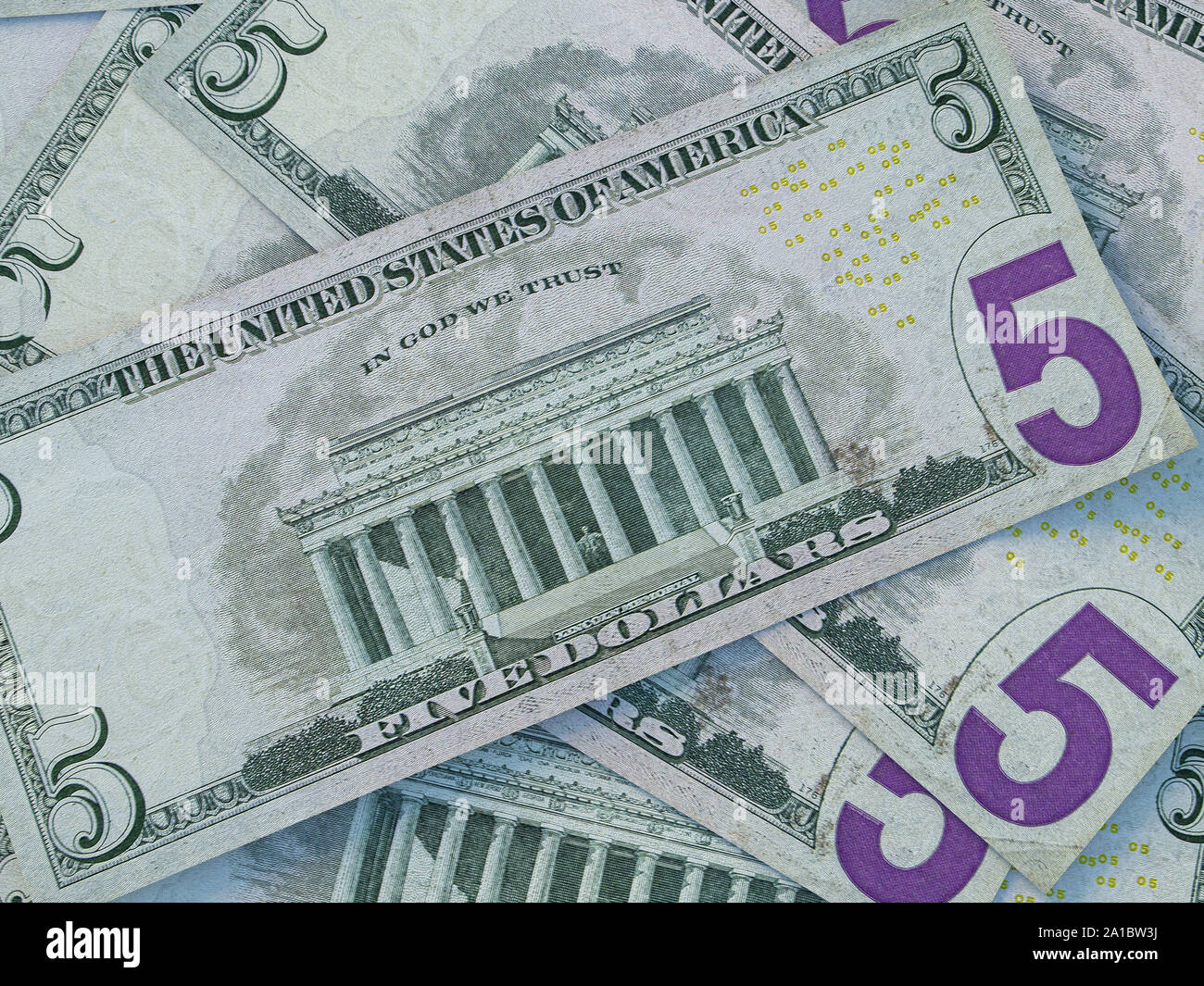 American currency background. Dollars of United States of America. US ...