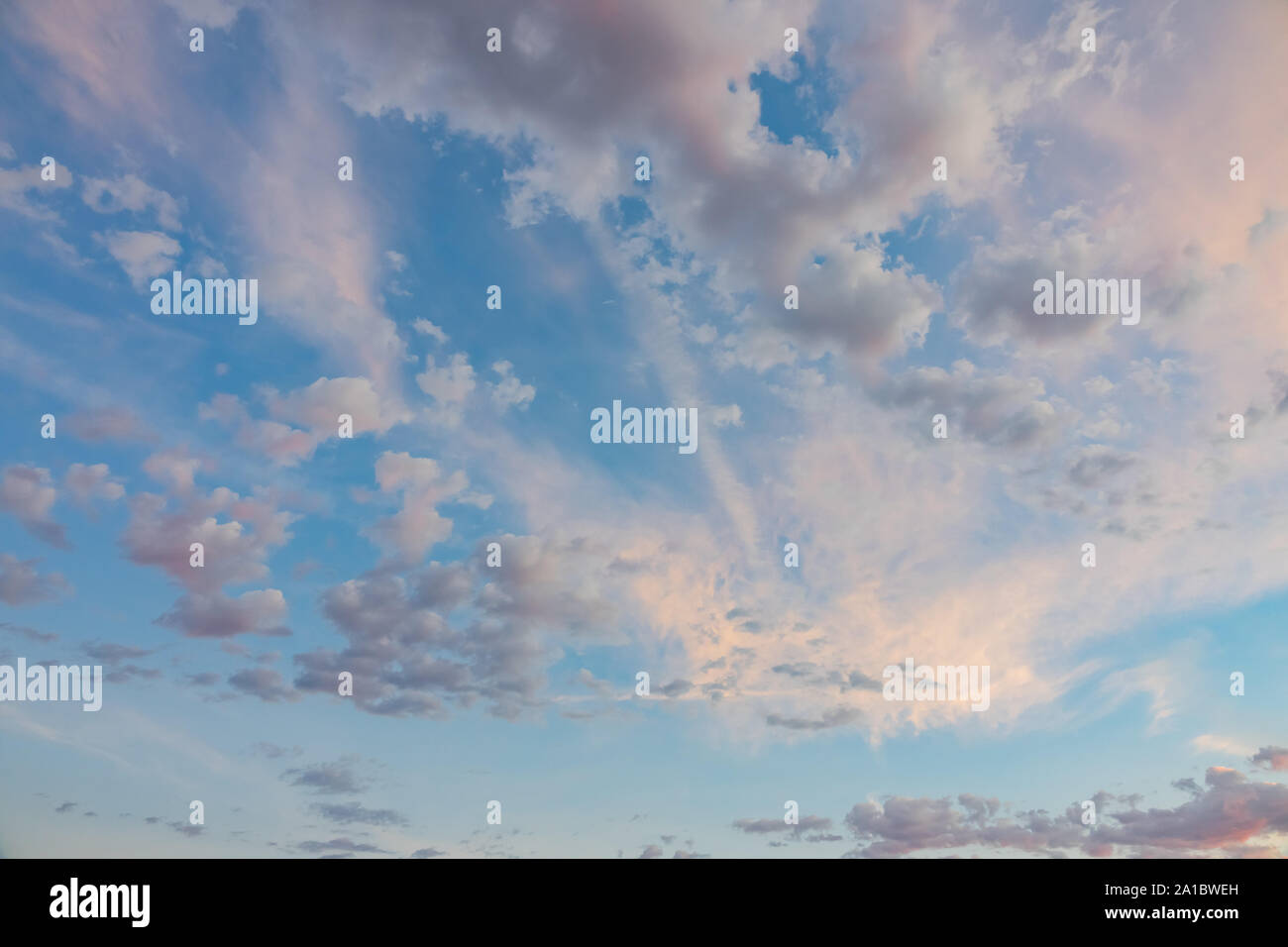 Sunset with beautiful sky, clouds at Henderson, Nevada Stock Photo - Alamy