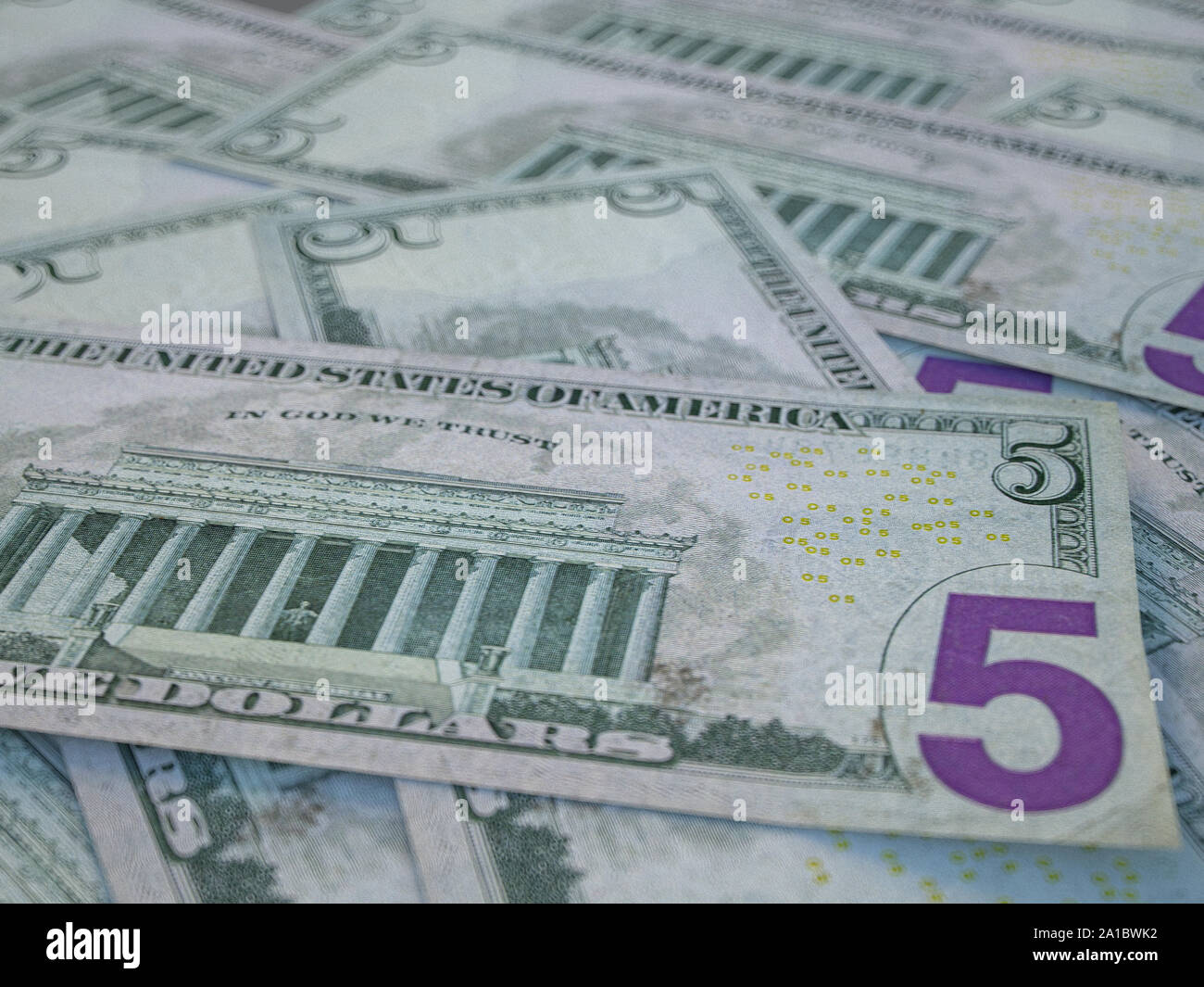 American currency background. Dollars of United States of America. US ...