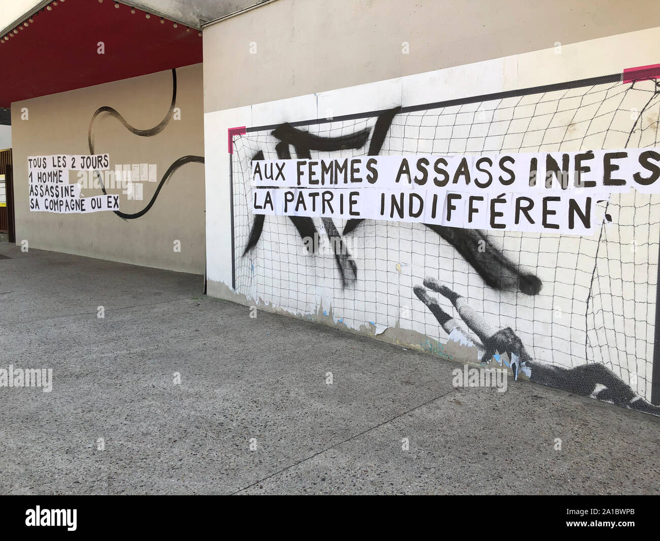 Montreuil, France, French Feminist Street Art Protesting Domestic ...