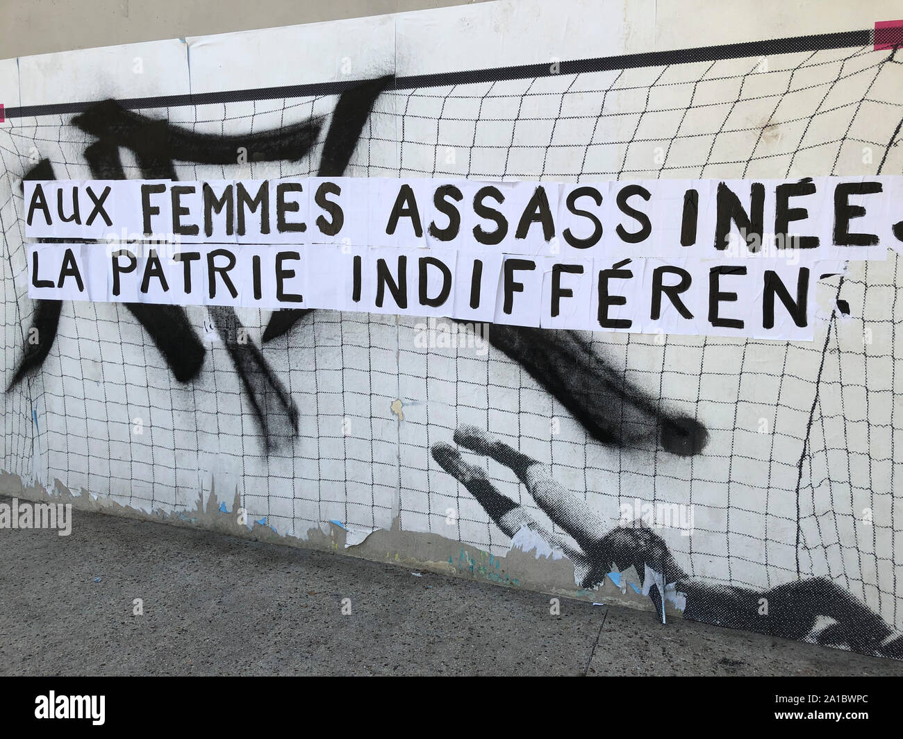 Montreuil, France, French Feminist Street Art Protesting Domestic ...
