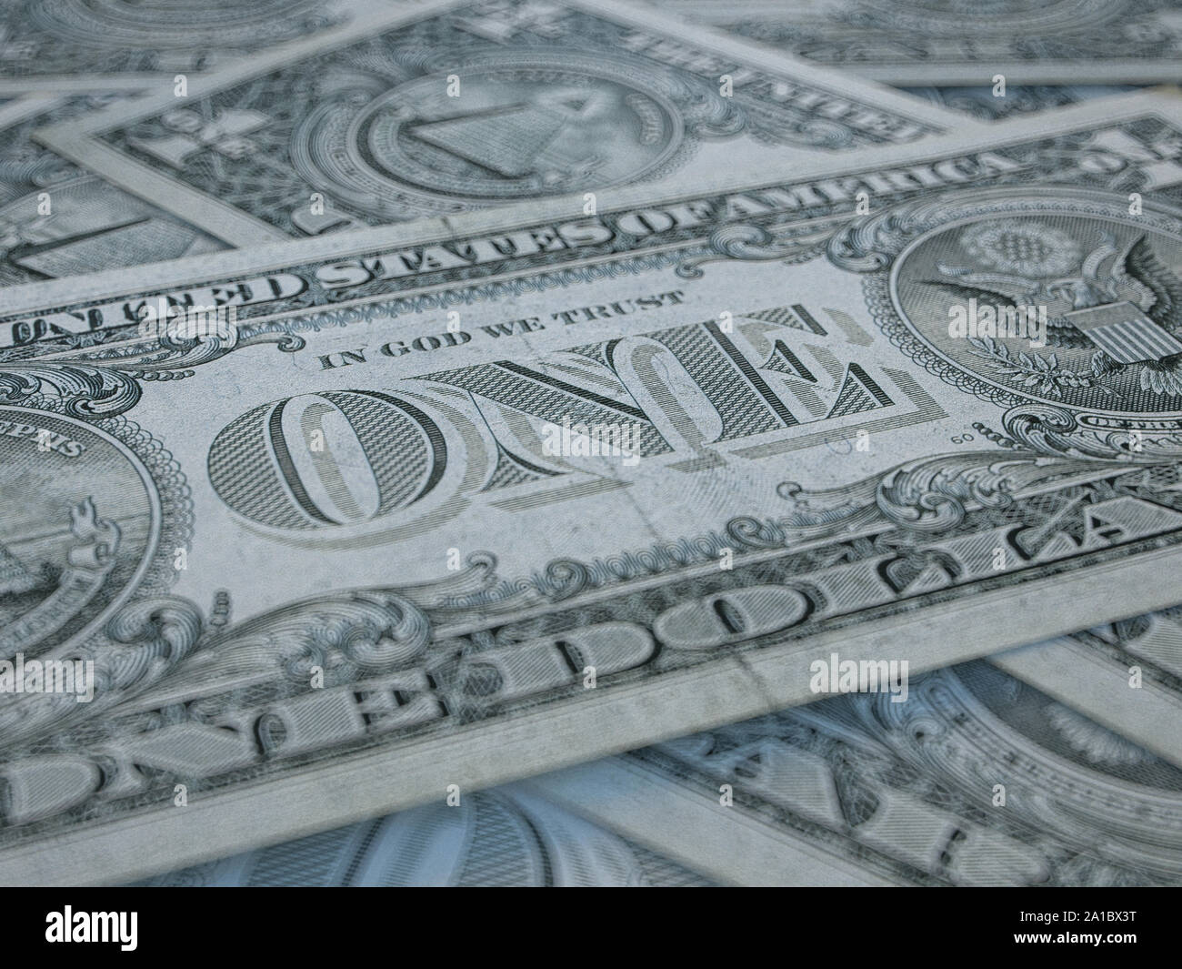 American currency background. Dollars of United States of America. US ...