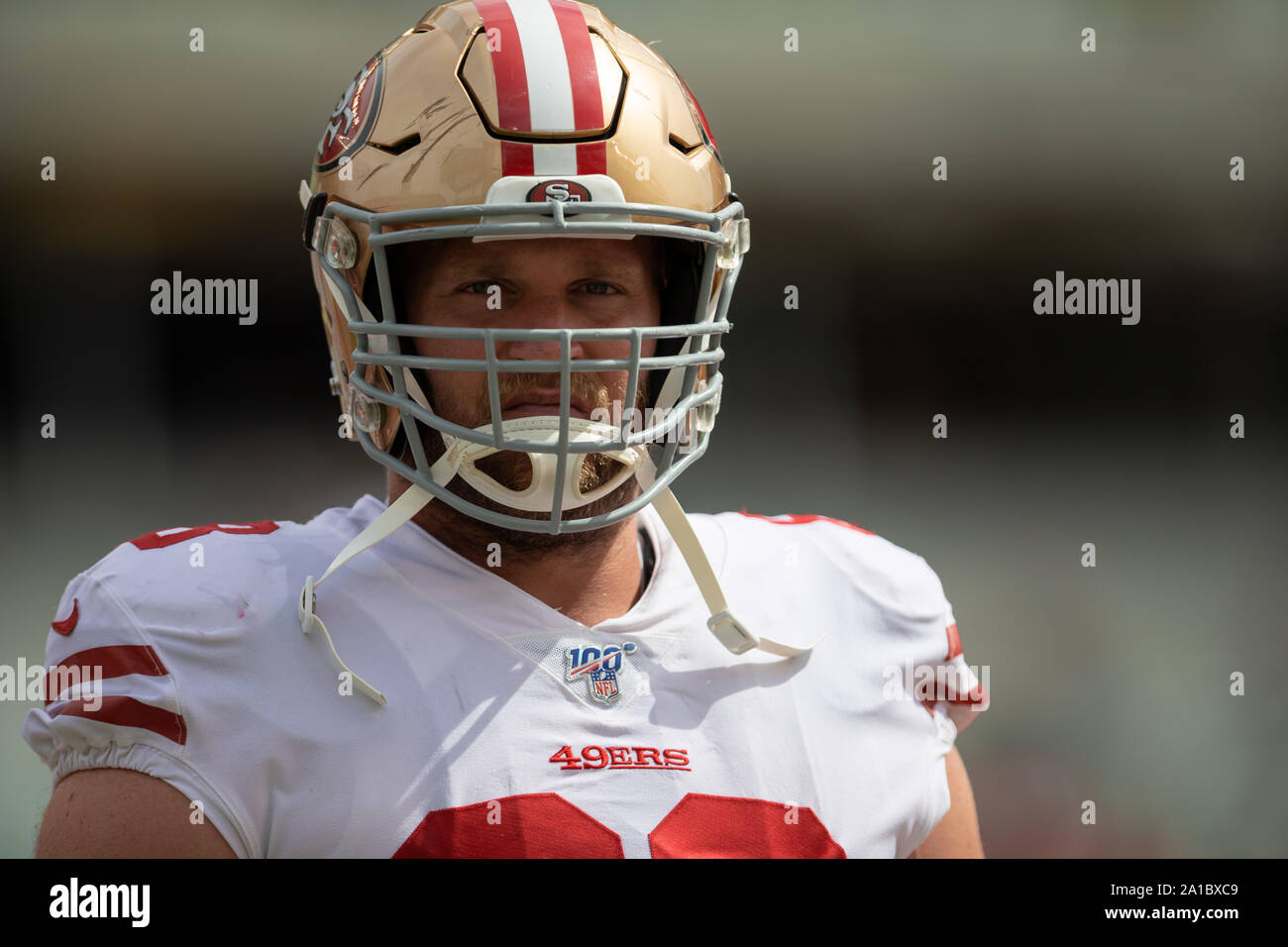Cincinnati, OH, USA. 15th Sep, 2019. San Francisco 49ers offensive ...
