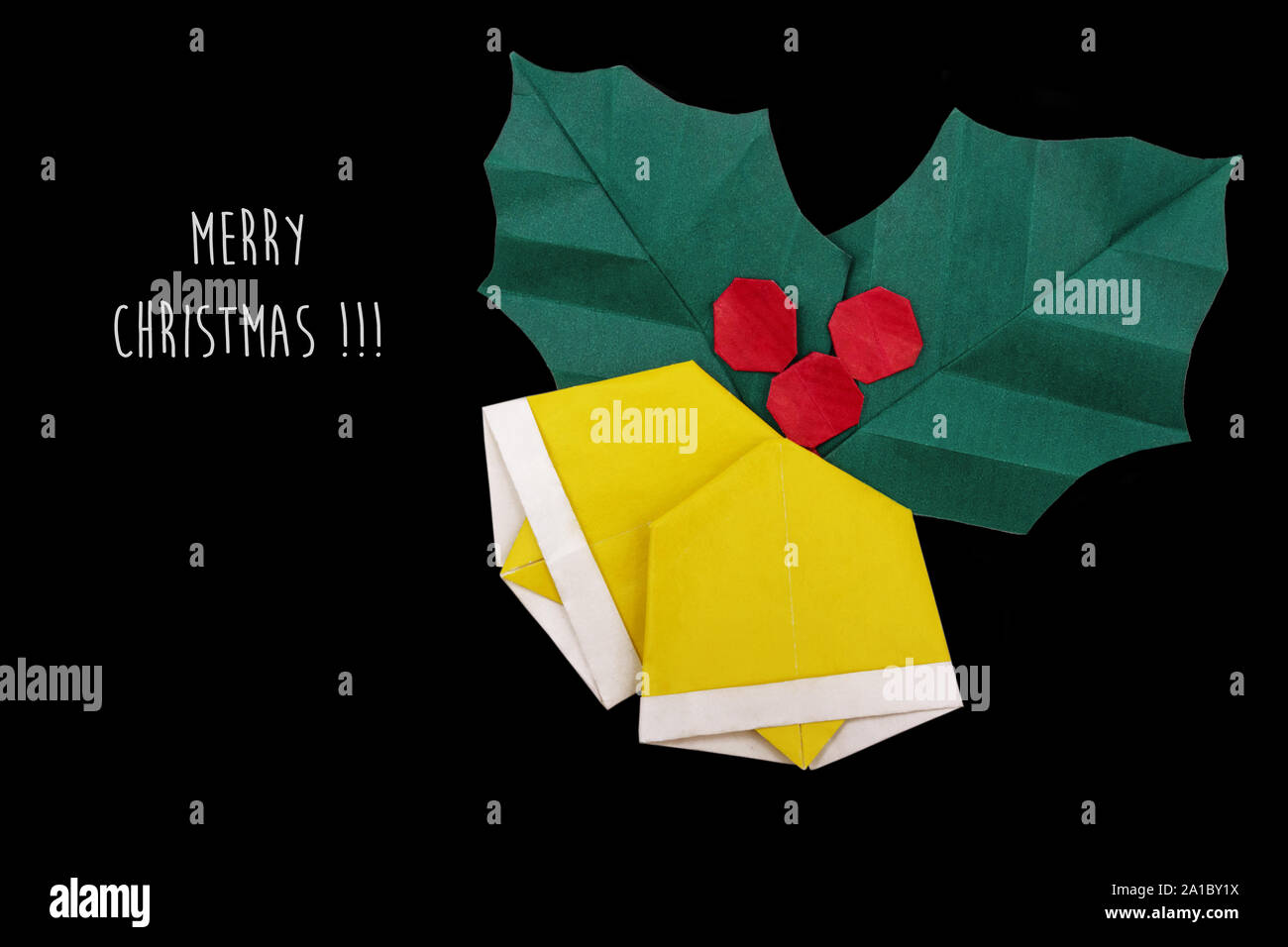 Merry christmas hand lettering hi-res stock photography and images - Alamy