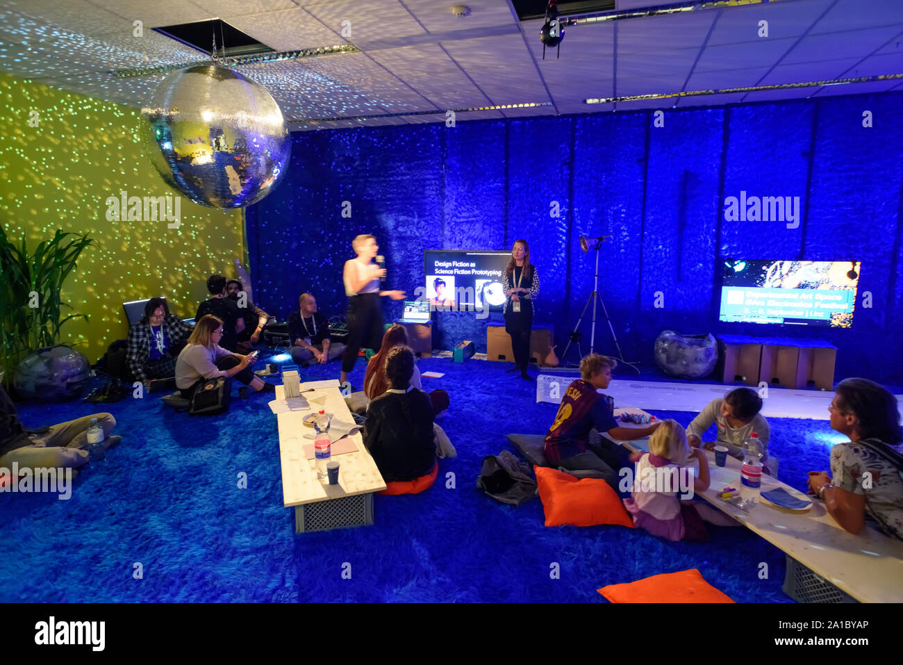 Linz, Post City, Ars Electronica 2019 Stock Photo - Alamy