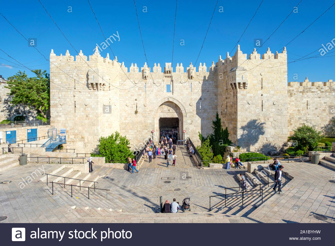 Damascus Gate Jerusalem High Resolution Stock Photography and Images ...