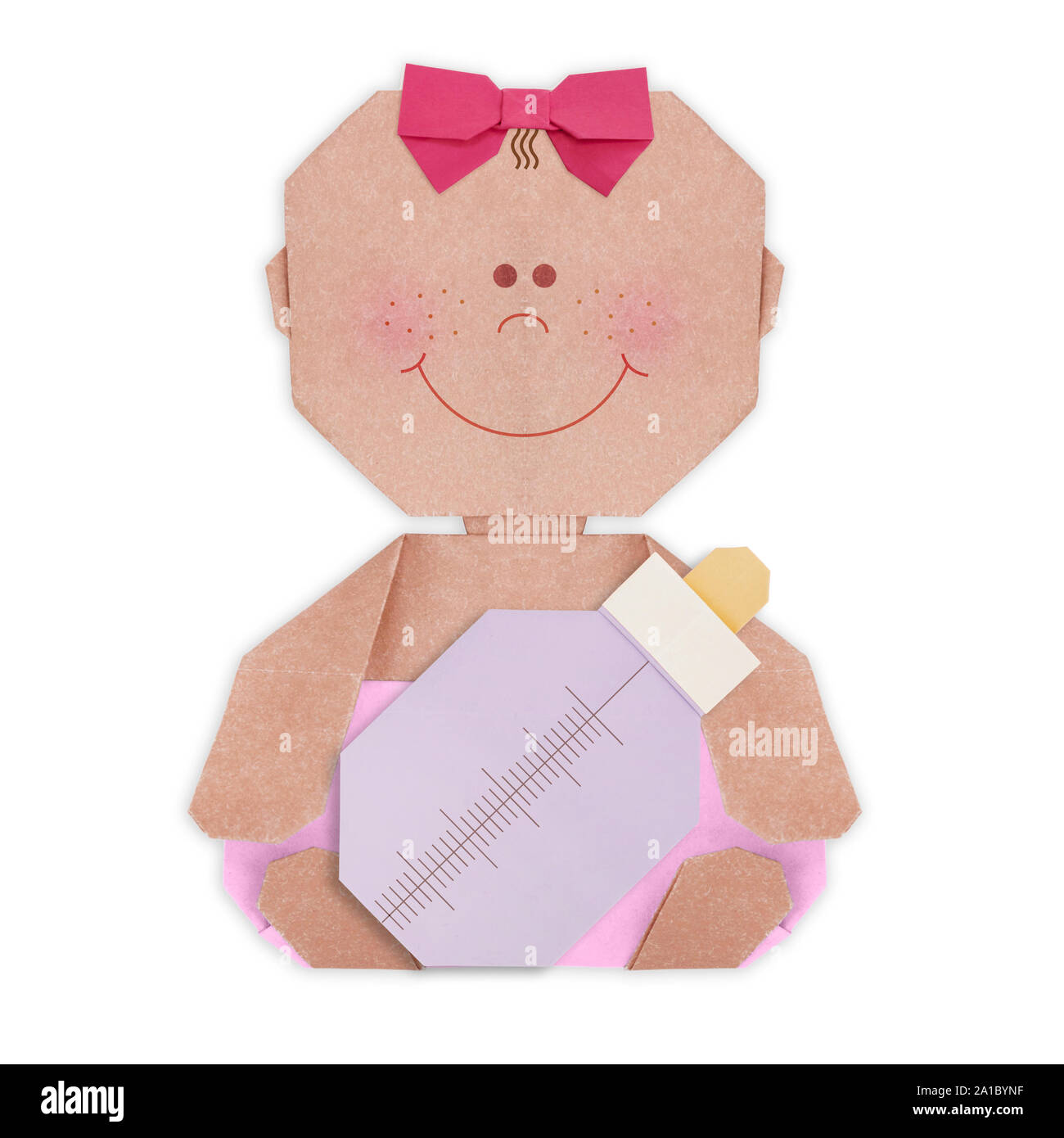 Baby toddler origami hi-res stock photography and images - Alamy