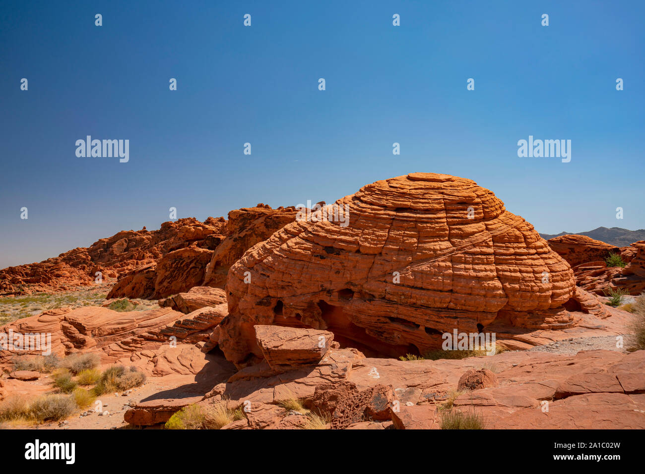 Beehive in the Valley of Fire State Park at Nevada Stock Photo - Alamy