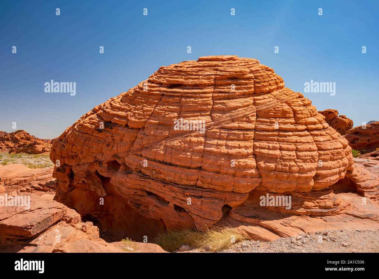 Beehive in the Valley of Fire State Park at Nevada Stock Photo - Alamy