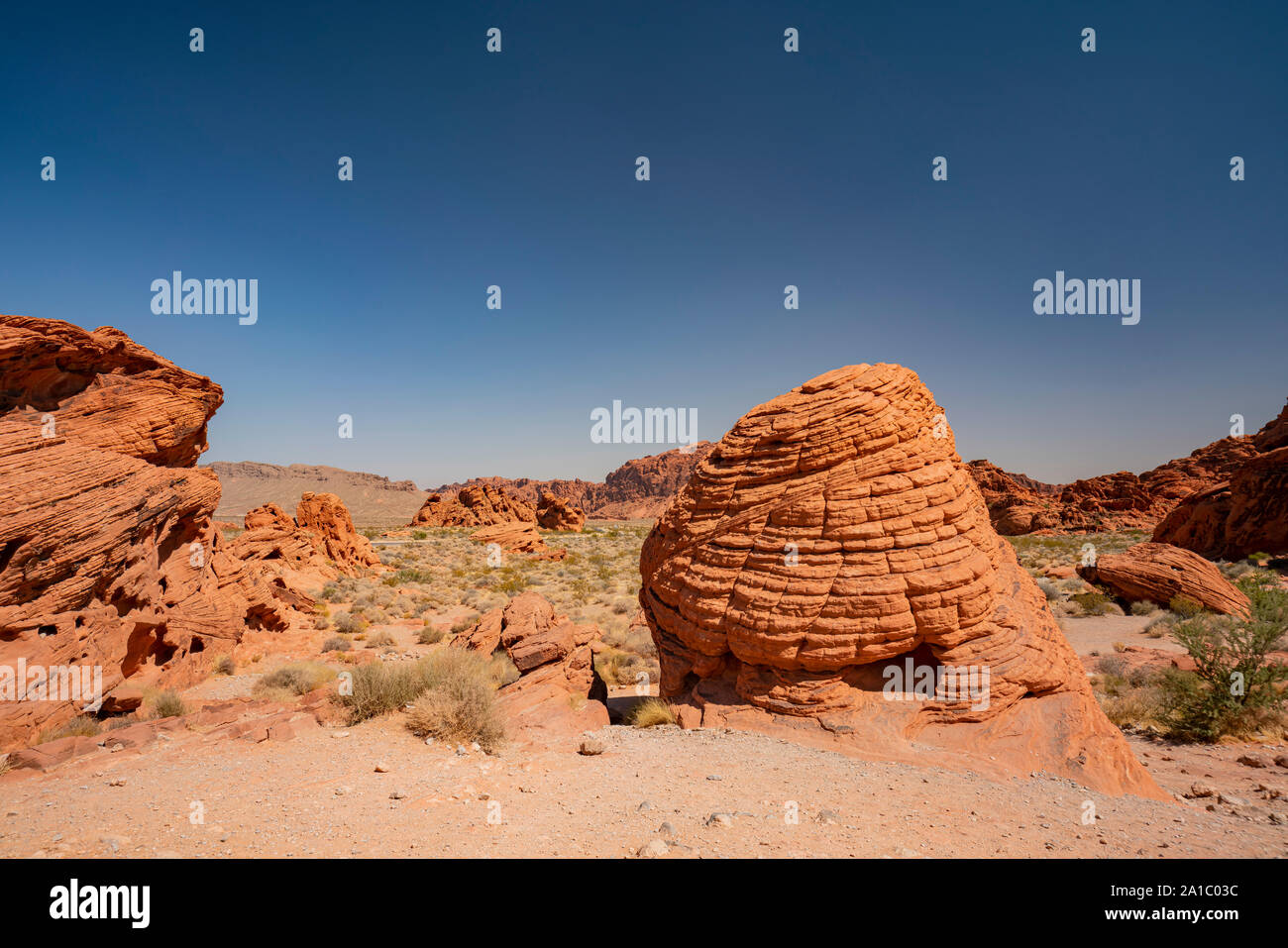 Beehive in the Valley of Fire State Park at Nevada Stock Photo - Alamy