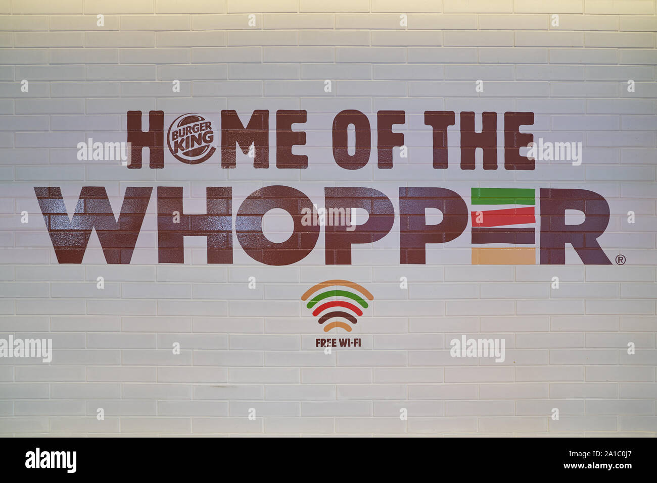 Whopper Burger King 2018 High Resolution Stock Photography and Images ...