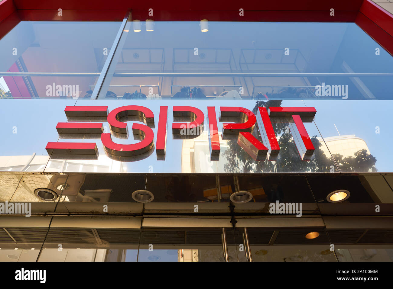 Esprit Brand Logo Clothes High Resolution Stock Photography and Images ...