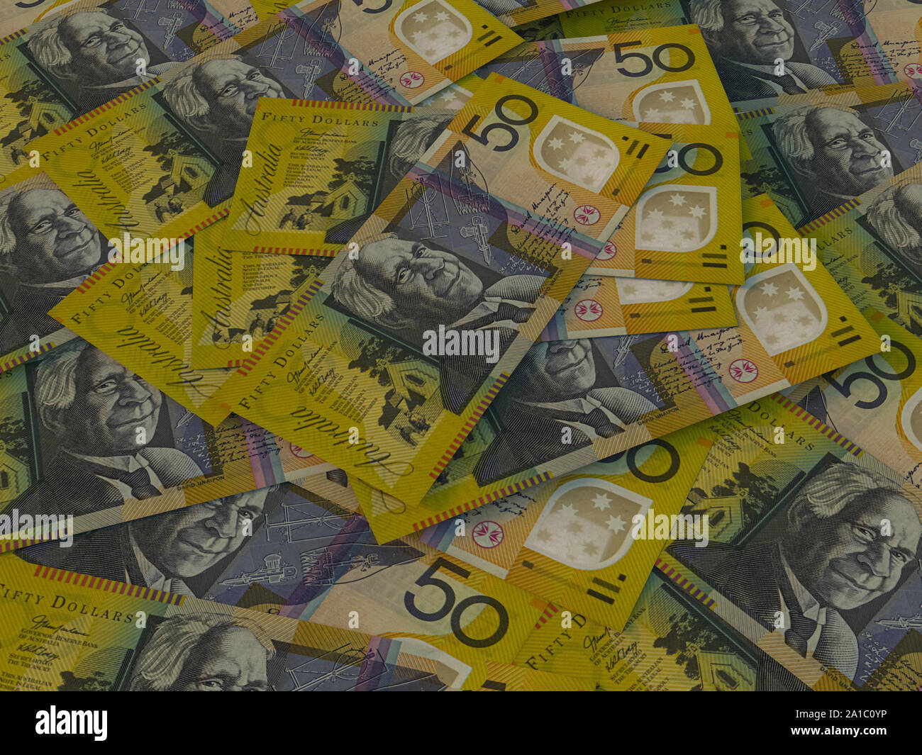 Money of Australia, background. Macro shot Stock Photo - Alamy