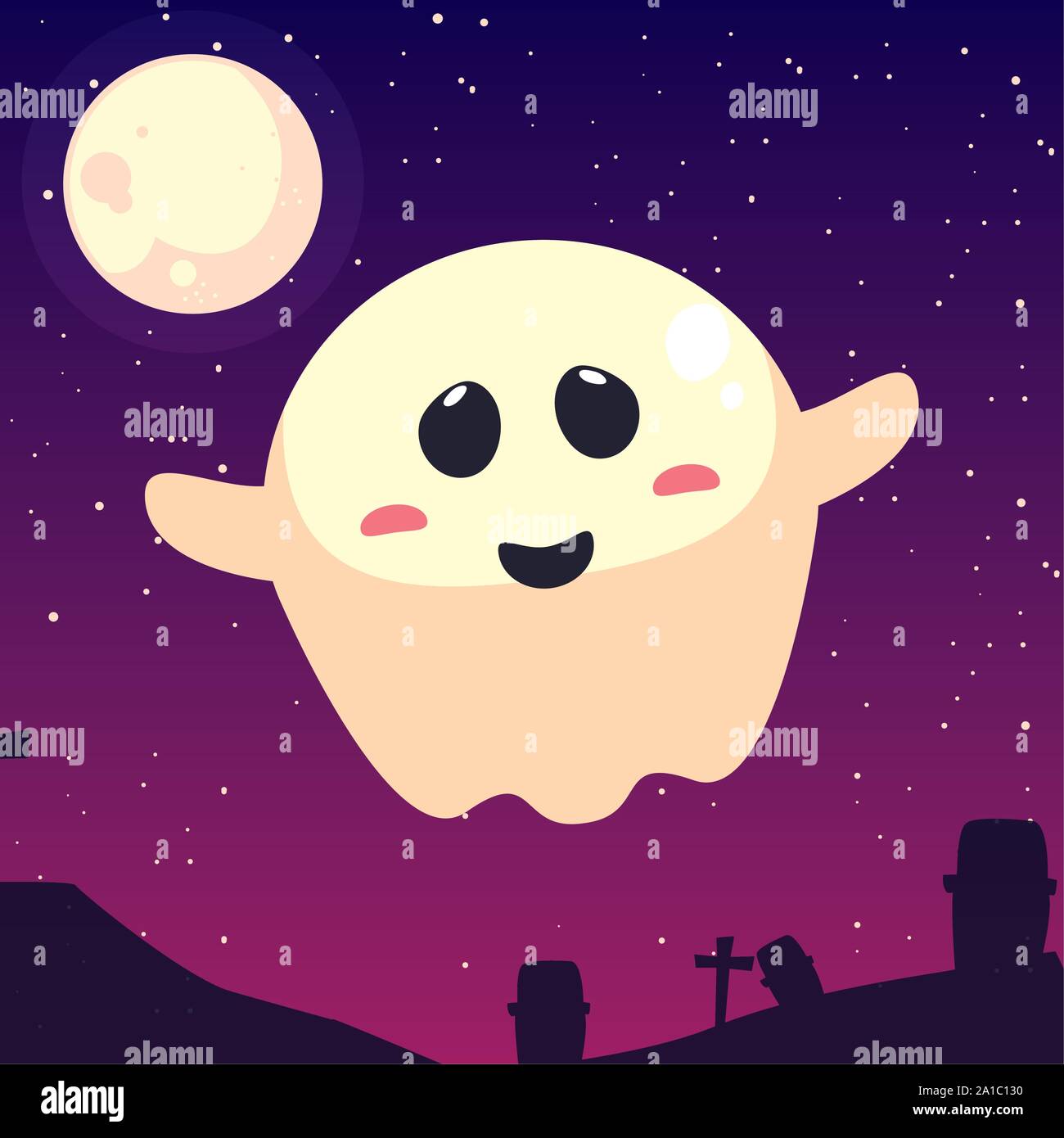 Ghostly shape Stock Vector Images - Alamy
