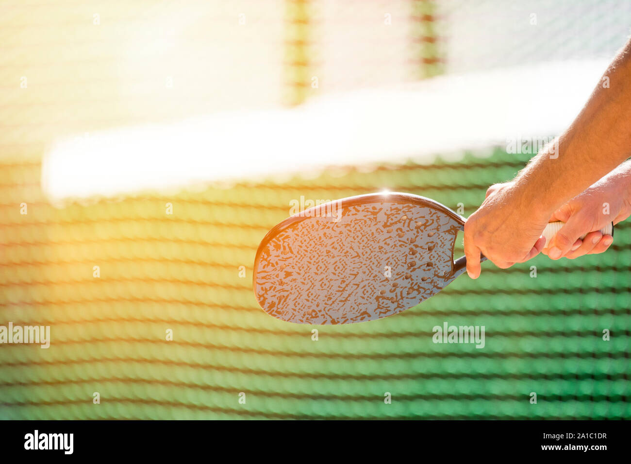 Beach tennis court hi-res stock photography and images - Alamy