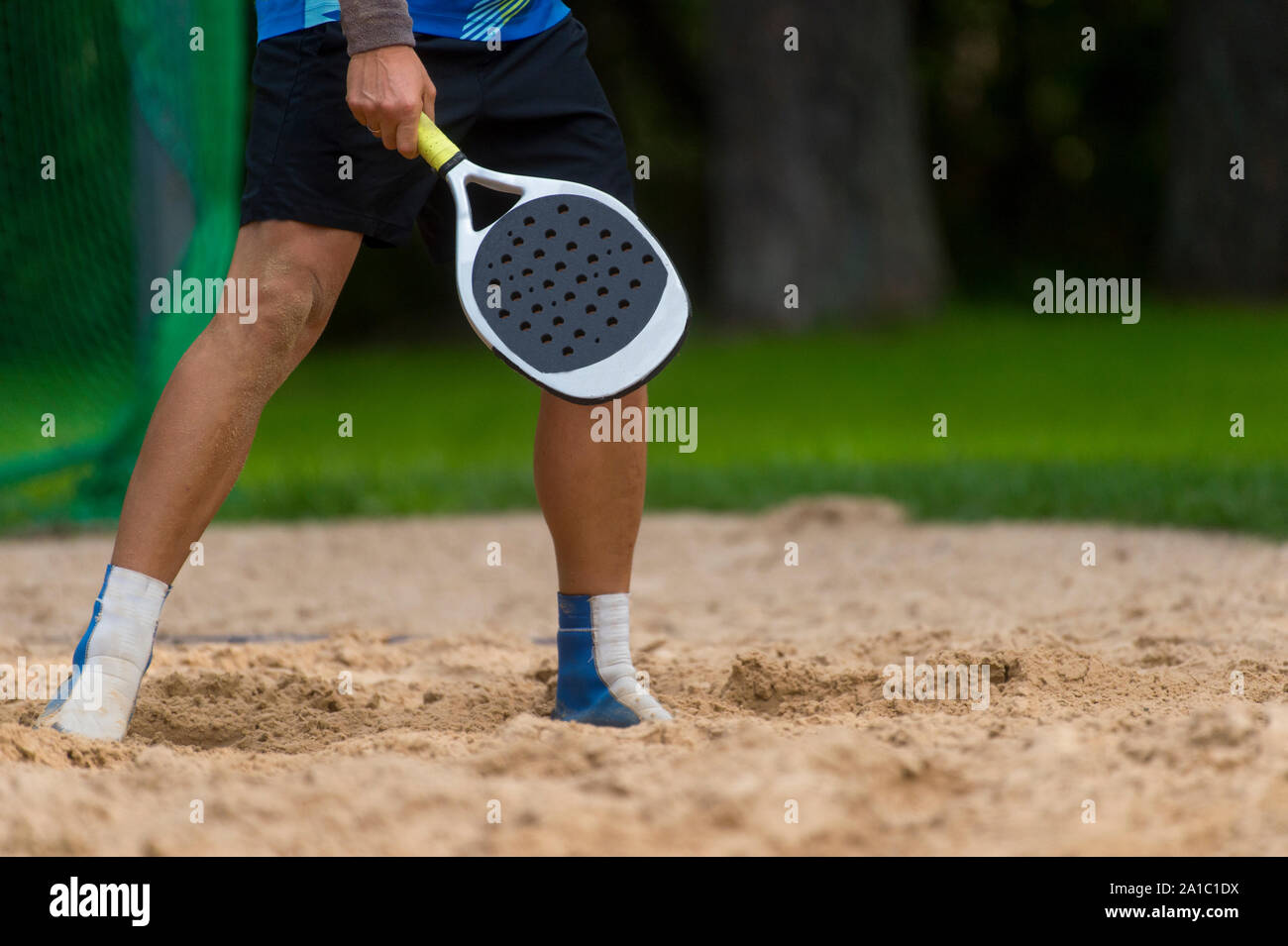 Beach tennis court hi-res stock photography and images - Alamy