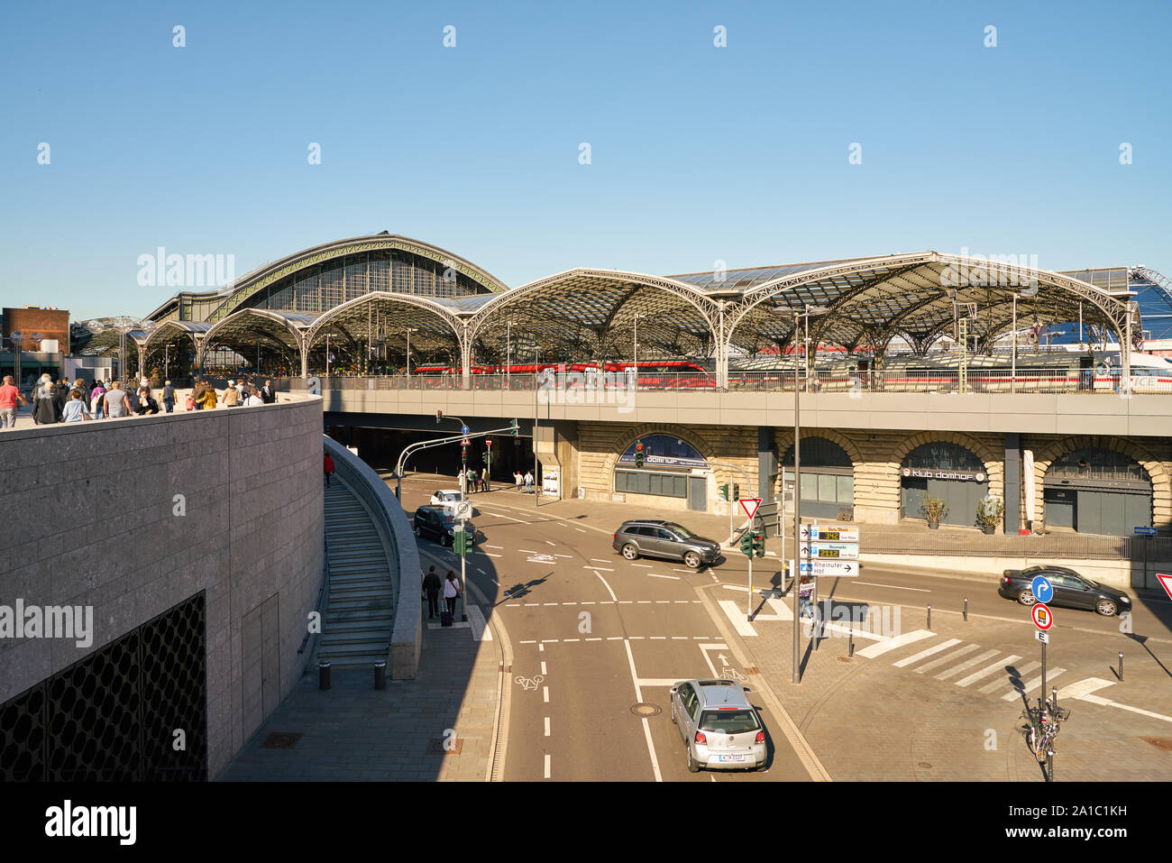 COLOGNE, GERMANY - CIRCA SEPTEMBER, 2019: Cologne Central Station in ...