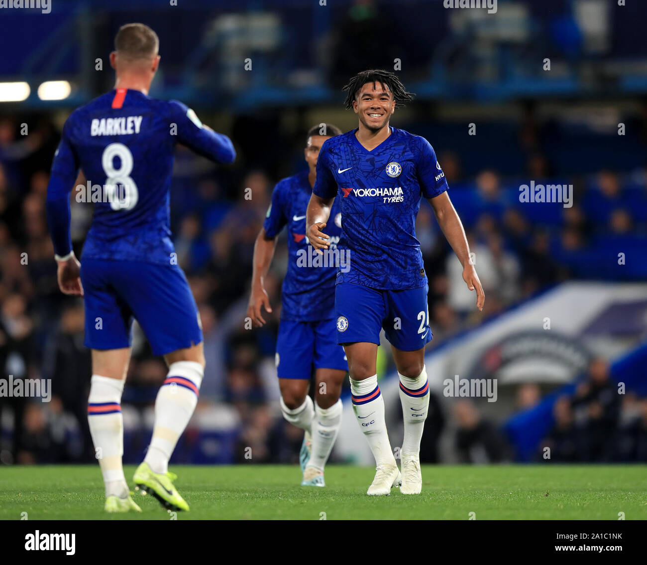Reece james goal hi-res stock photography and images - Alamy